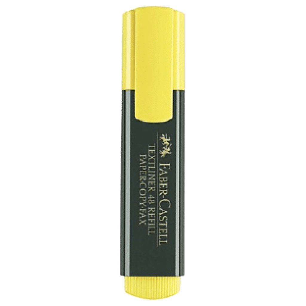 Faber-Castell Textliner Highlighter (Yellow) - Hadafy