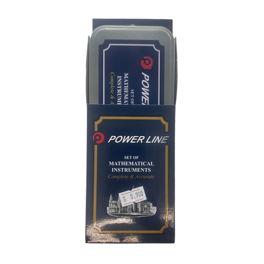 Power Line Set Of Mathematical Instruments - Hadafy