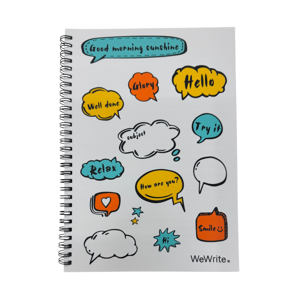 Foldermate B5 80 GSM WeWrite Perforated Notebook (70 Sheets) - Hadafy