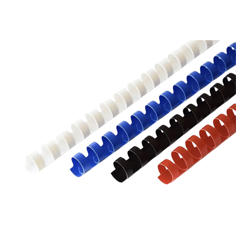 Atlas A4 50mm / 500 Sheets Plastic Binding Combs (Set of 40) - Hadafy